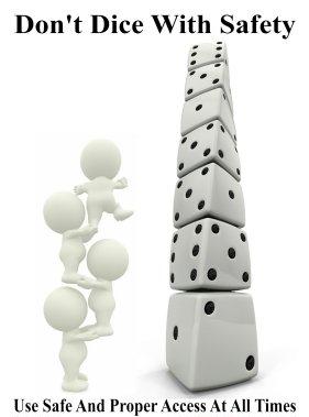 Safety poster - Ladder safety