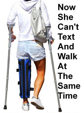 Safety poster - Mobile phone safety