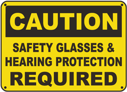 Signage - Eye safety