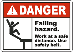 Signage : Fall Protection
