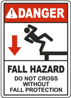 Signage : Fall Protection