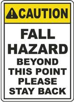 Signage : Fall Protection