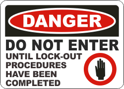 Signage - Do Not enter