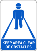Signage - Keep Clear sign