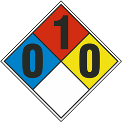 Signage : NFPA Diamond
